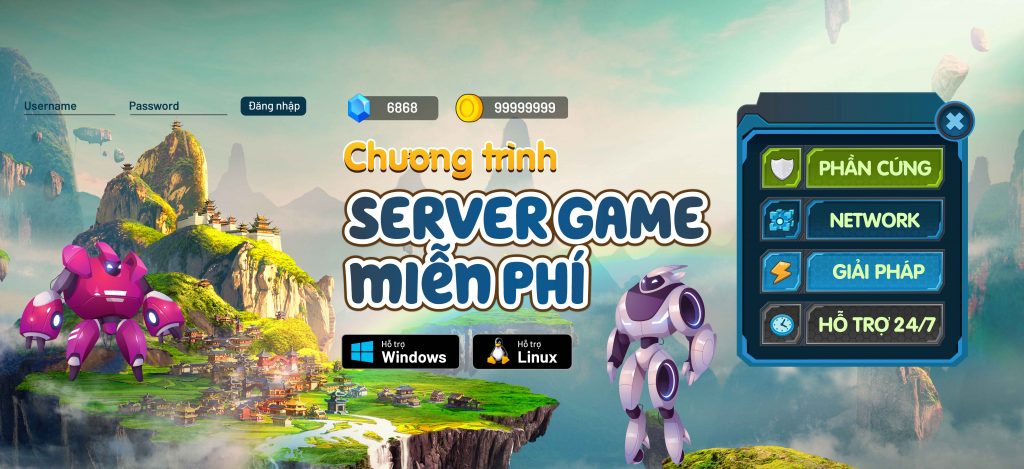 Server Game Free - Server Miễn Phí - Phát Hành Game Ngay - VinaHost