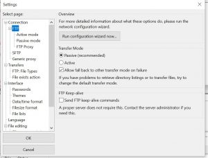 FTP Active Mode / Passive Mode - VinaHost