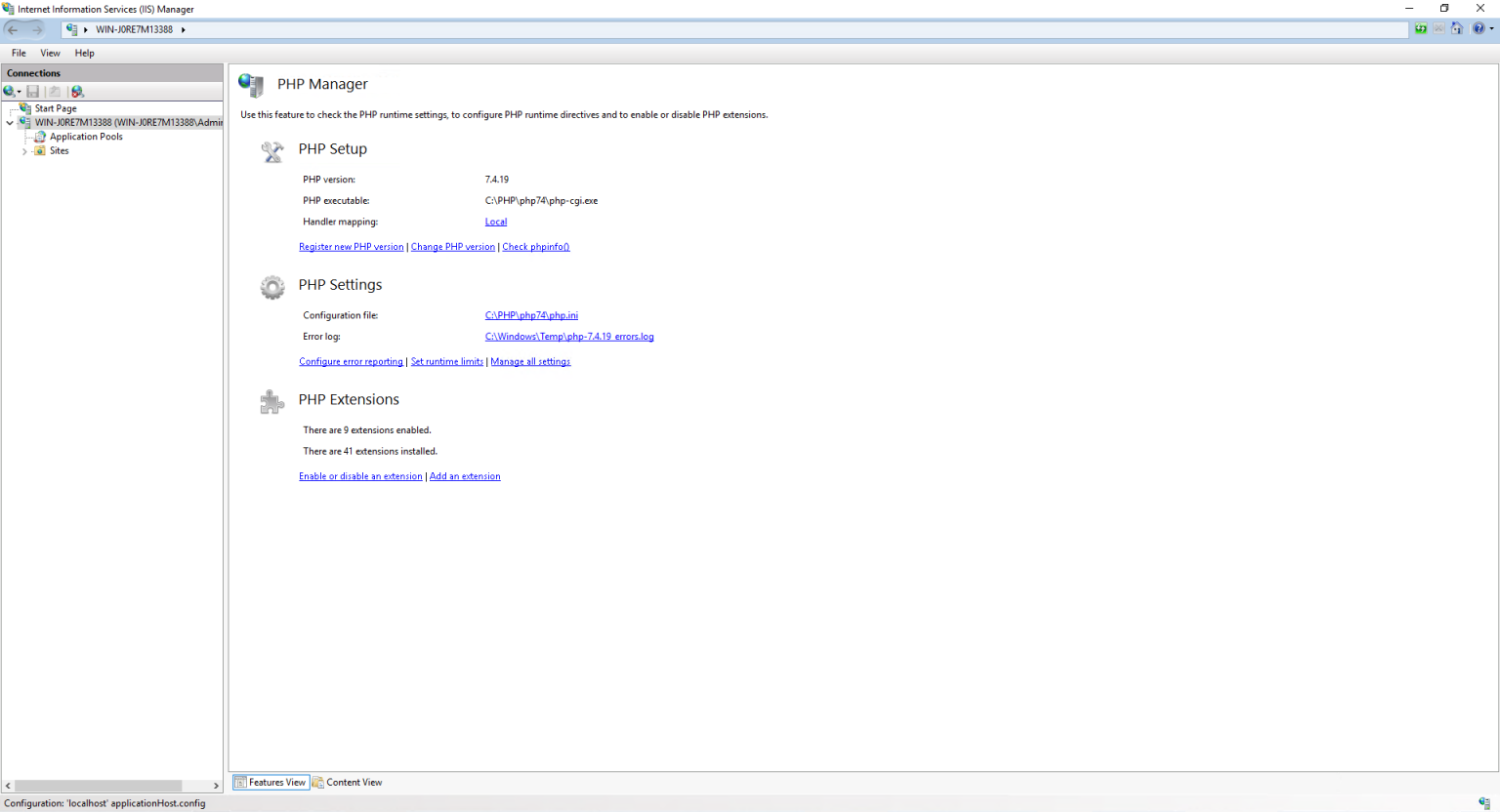 P.2: Hệ Thống IIS Cơ Bản (Windows + IIS + PHP + MYSQL+ SSL) - VinaHost