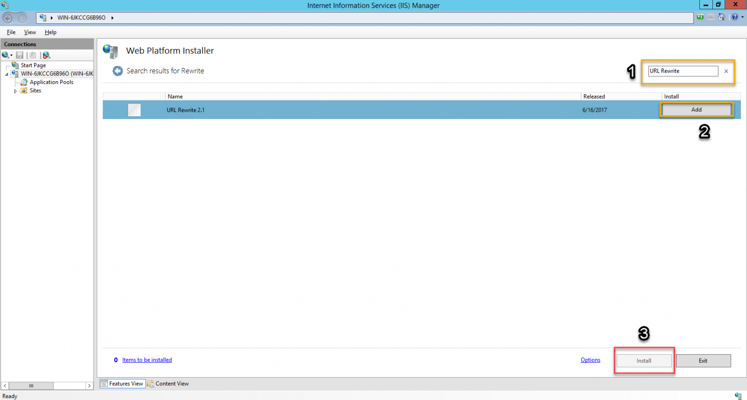 Hướng Dẫn Cài Đặt Và Sử Dụng Rewrite Module Trong IIS - VinaHost