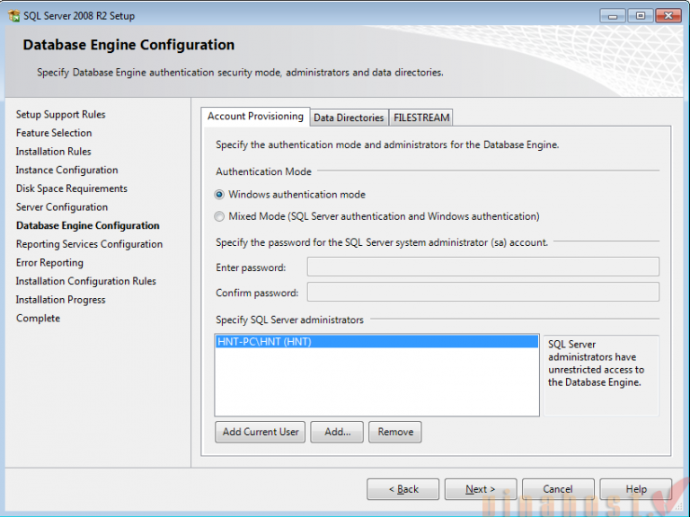 Tải và cài đặt SQL Server Express Edition 2008 trên Windows Server 2008 ...